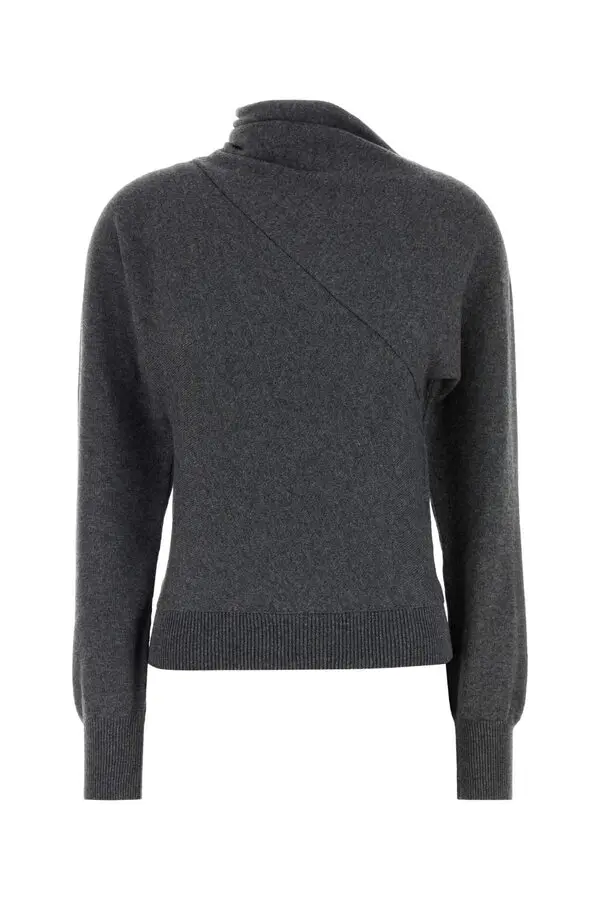 TOM FORD Dark Grey Cashmere Blend Sweater