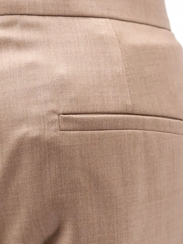 Max Mara Virgin Wool Tailored Trousers
