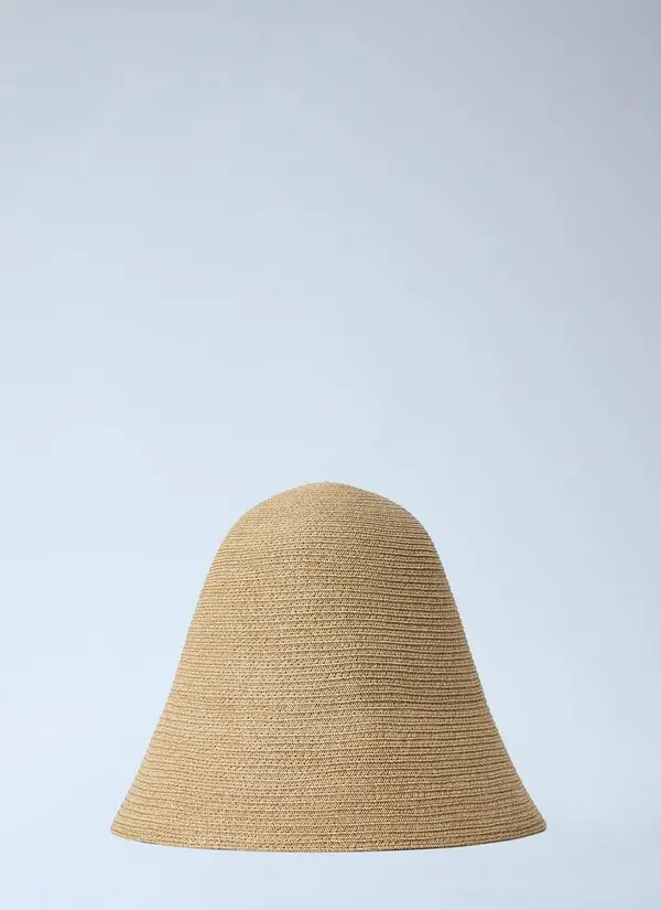 TOTEME Structured Straw Hat - Cream
