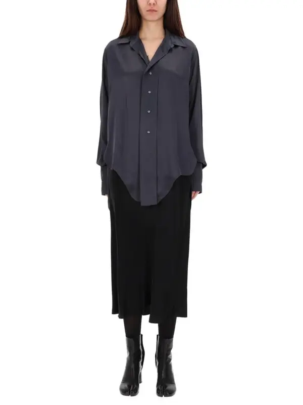 MAISON MARGIELA Long-sleeved Shirt - Gray