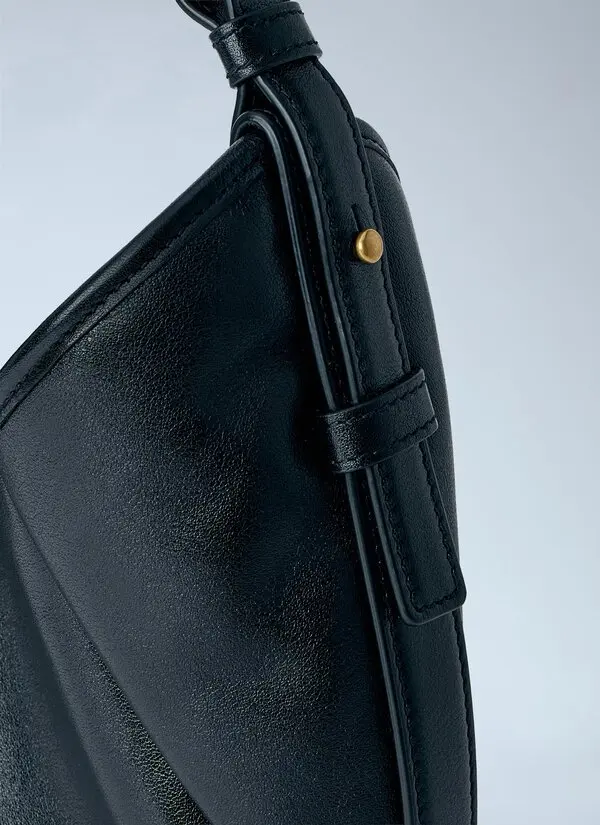 Saint Laurent Small Mombasa Shoulder Bag - Black