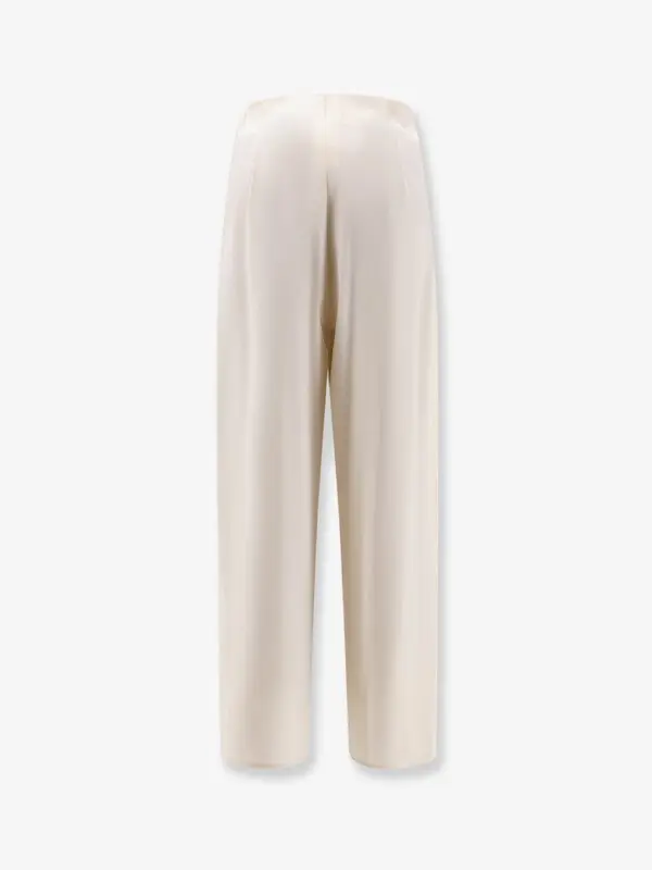 Max Mara Silk Trousers - Cream