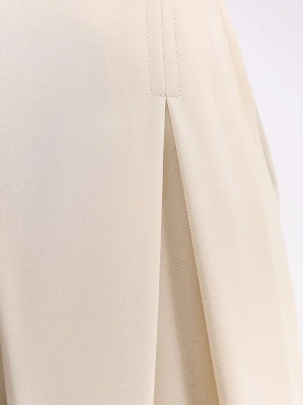 Max Mara Silk Trousers - Cream