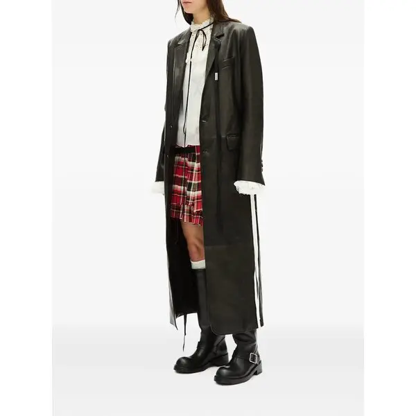 ANN DEMEULEMEESTER Coats Leather Coats