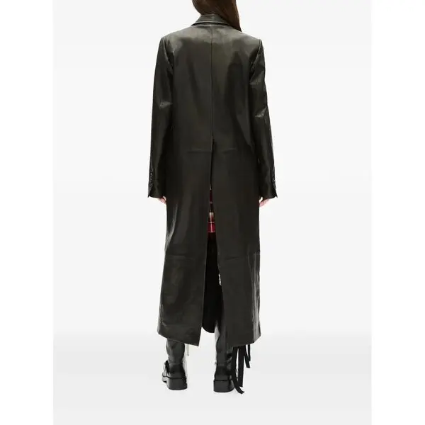 ANN DEMEULEMEESTER Leather Coat