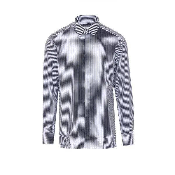 TOM FORD Striped Shirt - Blue