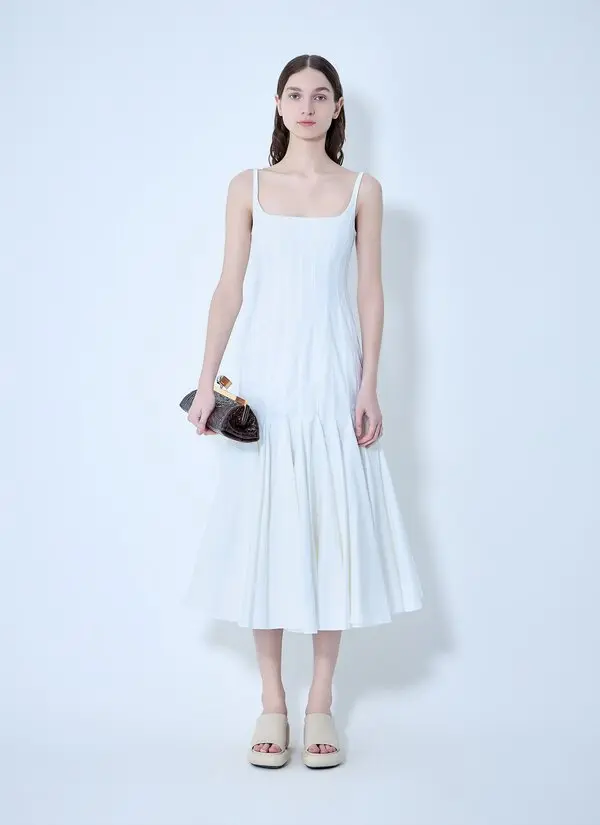 Jacquemus La Robe Agave Midi Dress