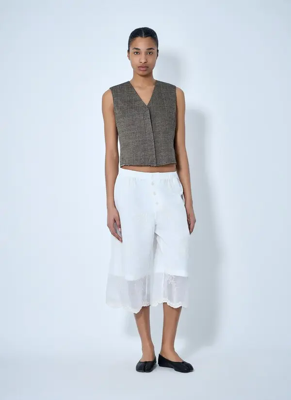 Our Legacy V-neck Sleeveless Waistcoat - Brown