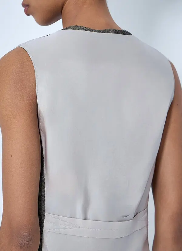Our Legacy V-neck Sleeveless Waistcoat - Brown