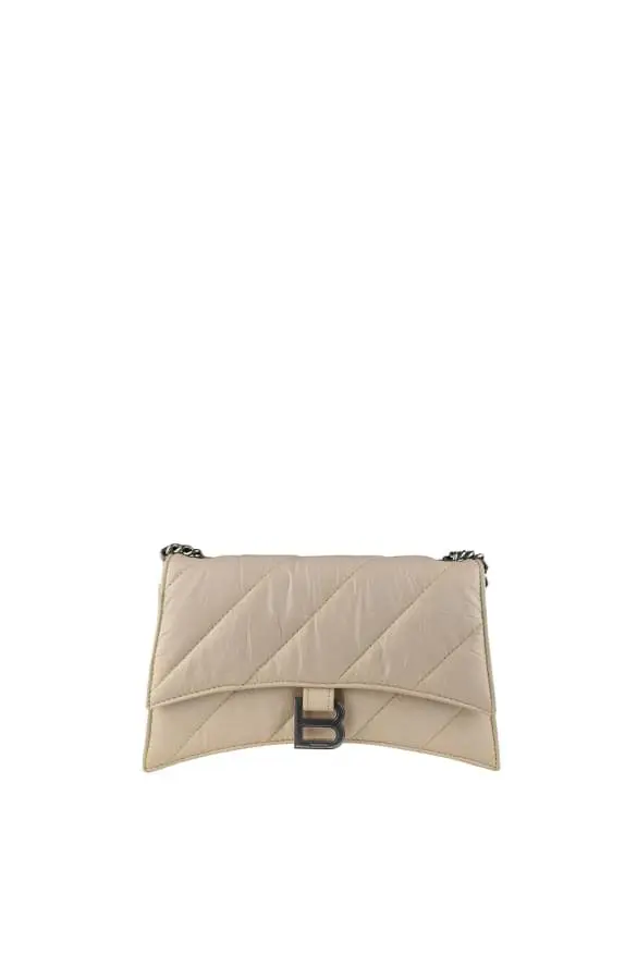Balenciaga Crush Chain Xs Bag - Cream