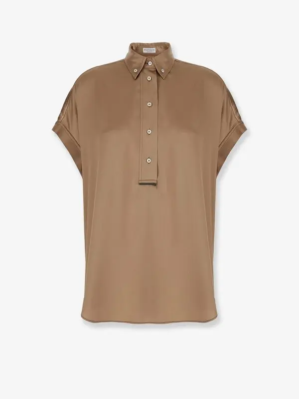 Brunello Cucinelli Silk Blend Shirt