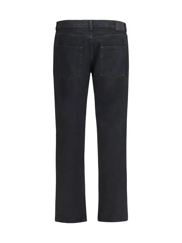 Saint Laurent Slim Fit Denim Jeans - Black