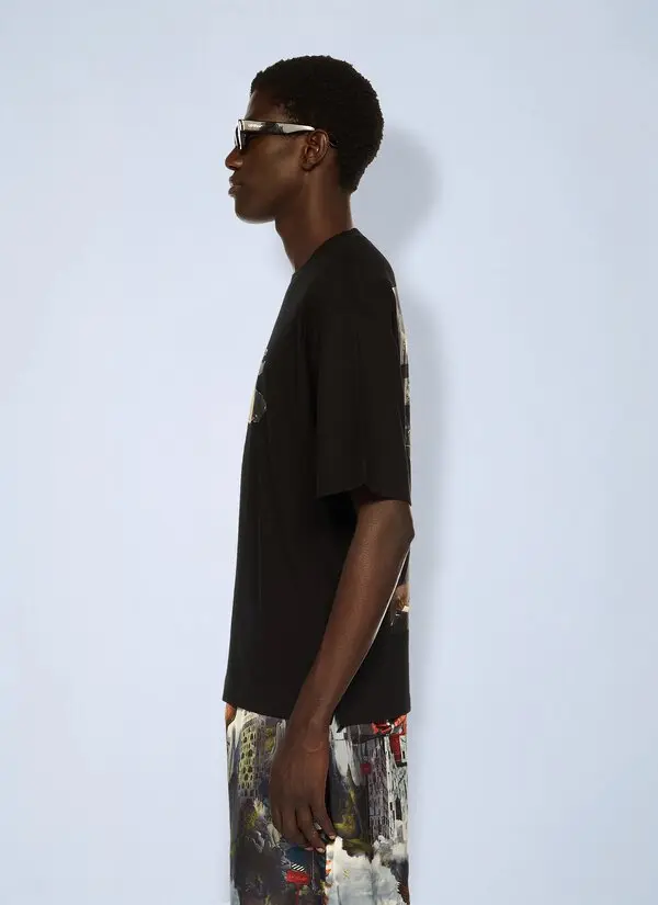 Off-White Paint Arrow Skate Logo T-shirt