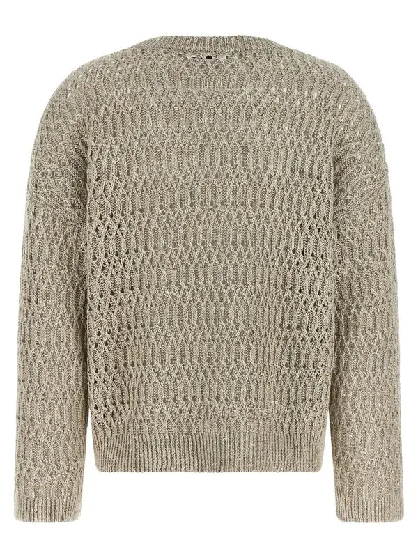 Brunello Cucinelli Dazzling Braids' Sweater