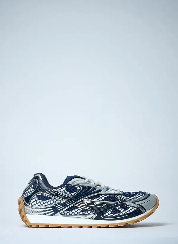 Bottega Veneta Orbit Sneakers - Silver