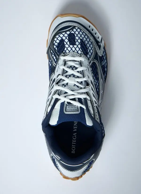 Bottega Veneta Orbit Sneakers - Silver