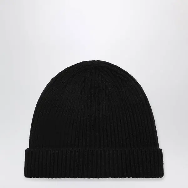 Rick Owens Ribbed Cashmere Blend Beanie