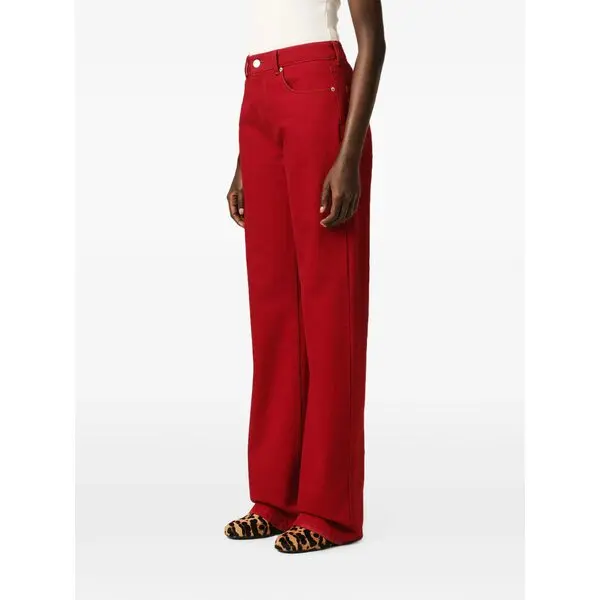 AMI Paris Denim Wide-leg Jeans