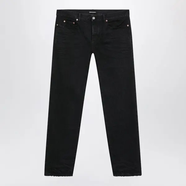 Saint Laurent Straight-leg Jeans In Cotton