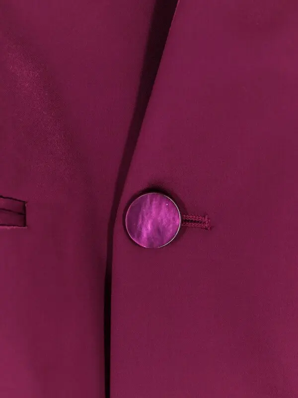 Alberta Ferretti Satin Blazer