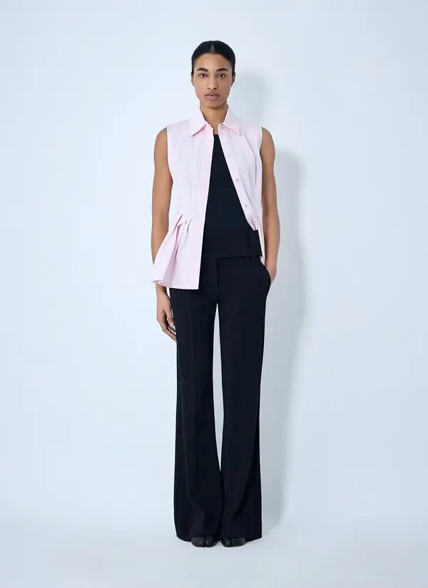 Sportmax High-waisted Flared Trousers