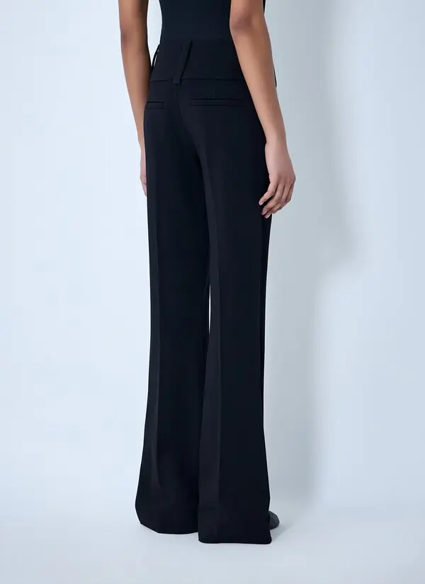 Sportmax High-waisted Flared Trousers