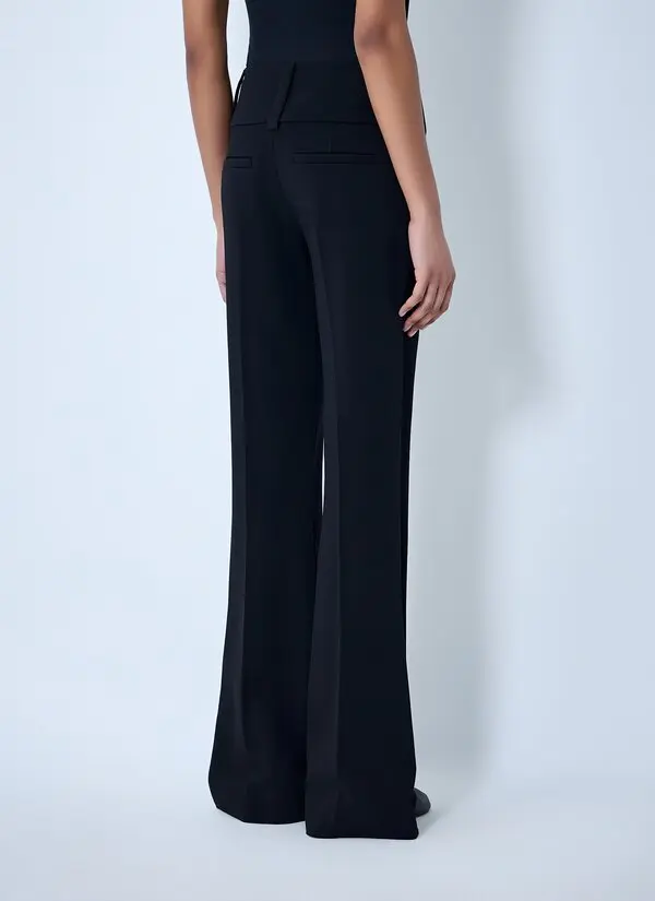 Sportmax High-waisted Flared Trousers