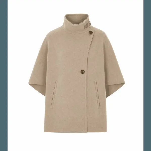 Max Mara Cashmere Cape - Cream