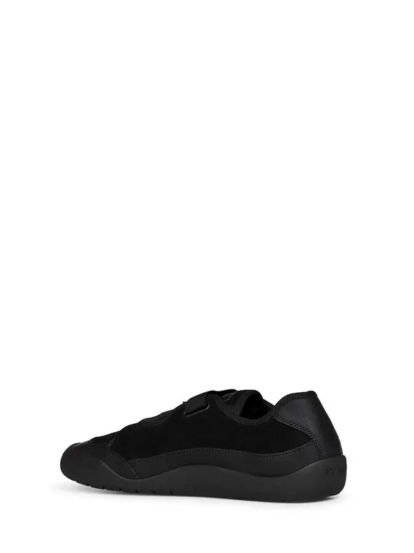 Prada Leather And Mesh Speedrock Sneakers - Multicolor