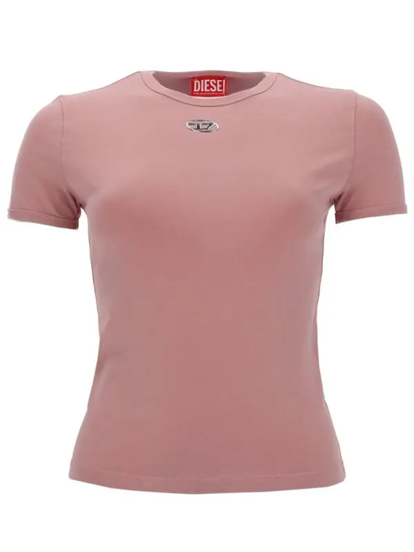 DIESEL® T-uncutieslong-od T-shirt - Pink