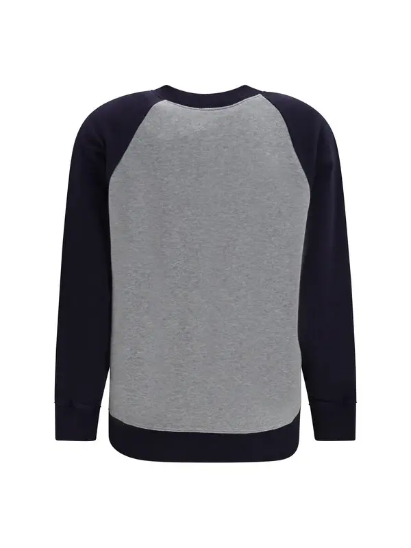 Miu Miu Bicolor Crewneck Sweatshirt