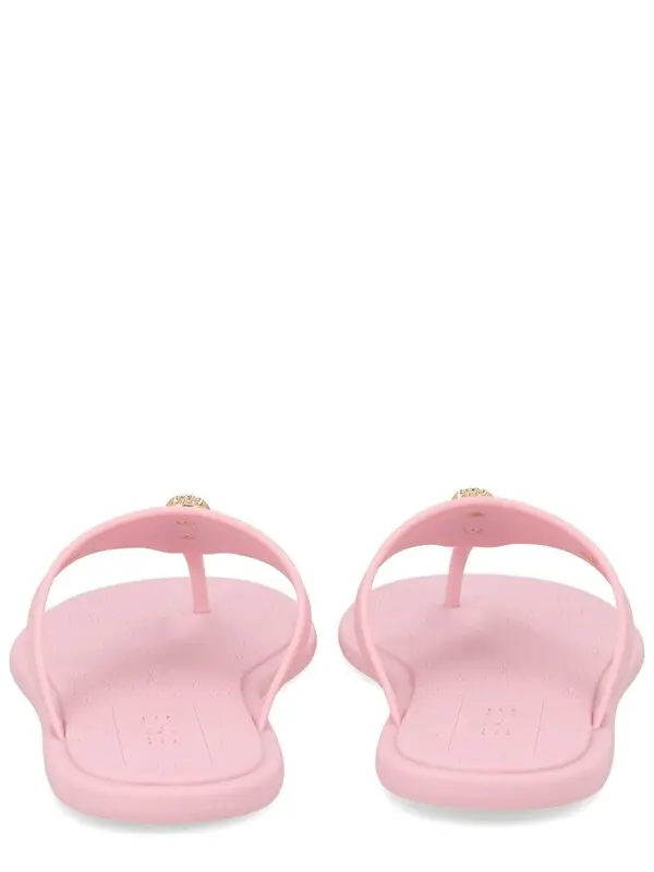 Versace Alia Thong Sandal - Pink