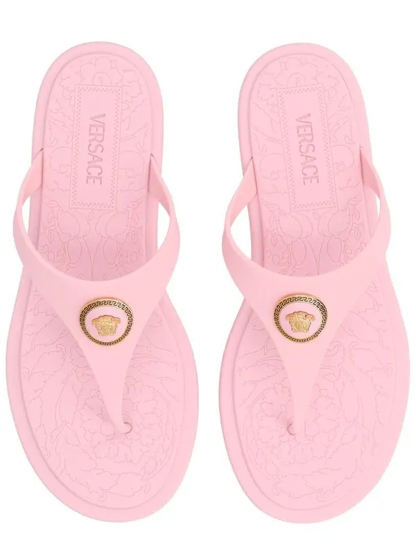 Versace Alia Thong Sandal - Pink