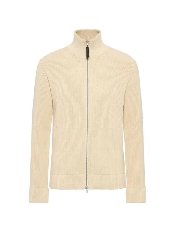 MAISON MARGIELA Wool Zipped Cardigan - Multicolor