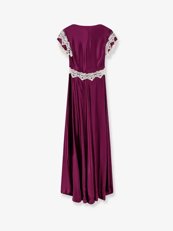 Alberta Ferretti Viscose Long Dress