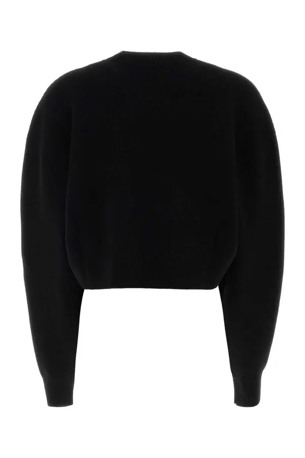 TOM FORD Wool Blend Oversize Sweater - Black