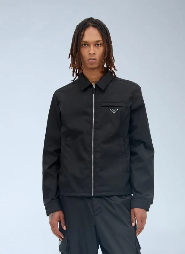 Prada Re-nylon Blouson Jacket - Black