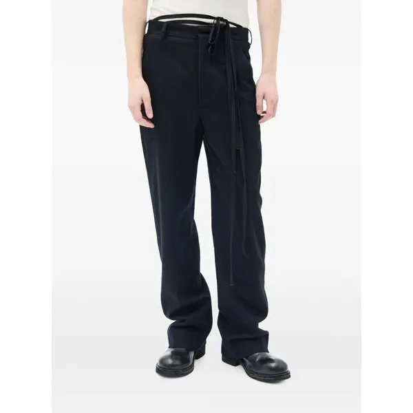 ANN DEMEULEMEESTER Tailored Wool Trousers