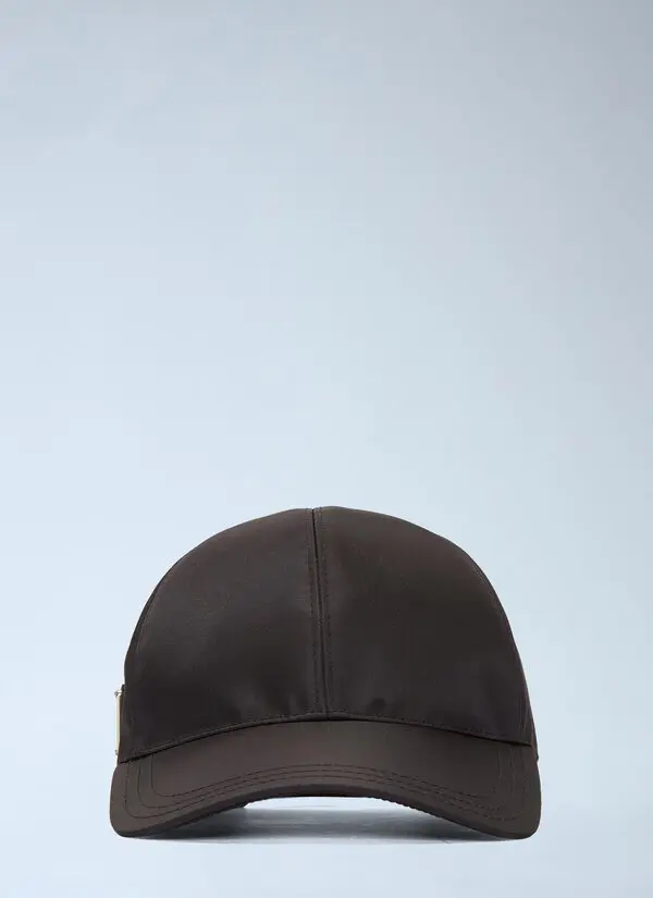 Prada Nylon Baseball Cap - Black