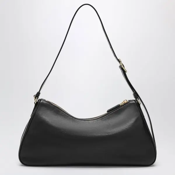 Prada Nappa Leather Shoulder Bag - Black