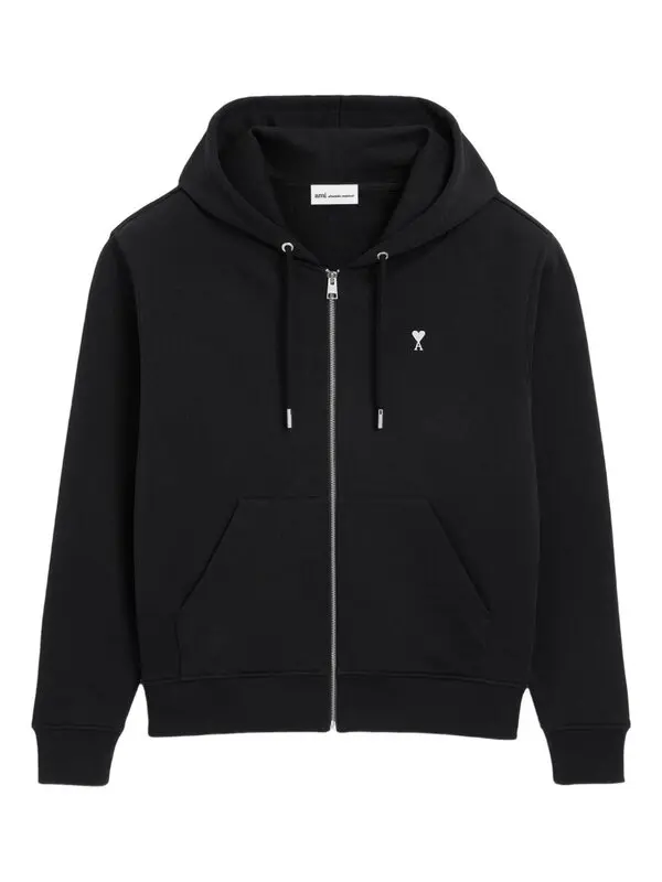 AMI Paris De Coeur Cotton Hoodie