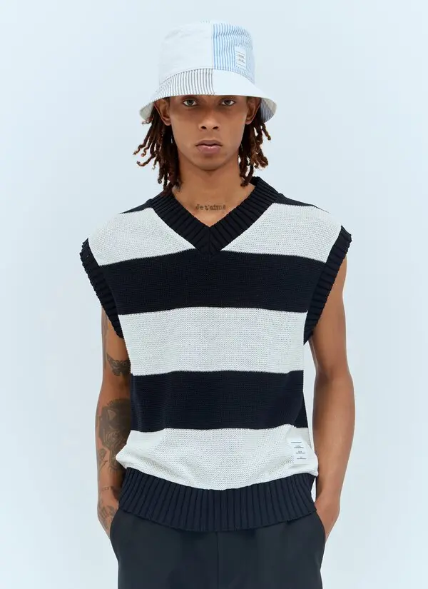 Thom Browne Quarter Bucket Hat