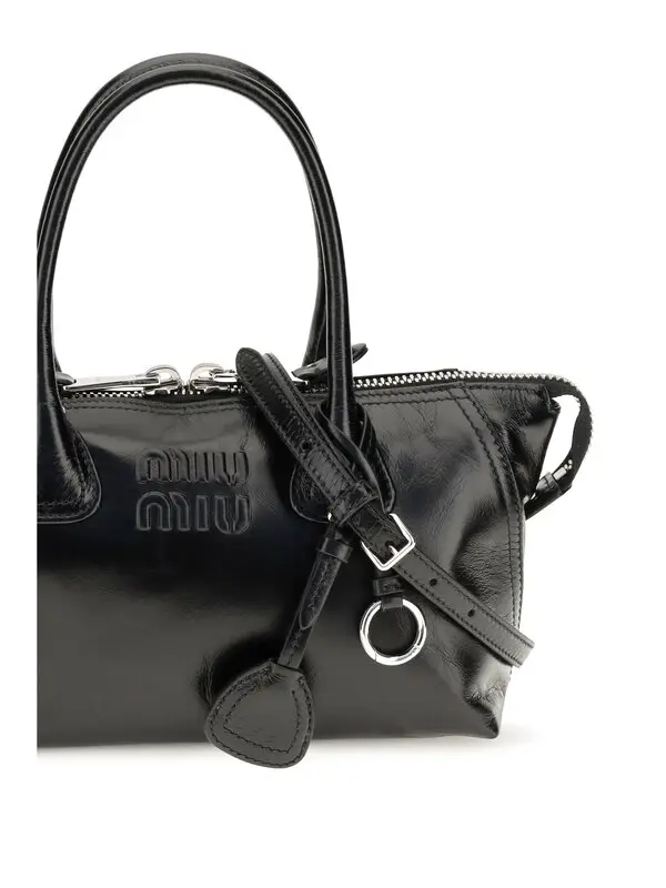 Miu Miu Glossy Leather Handbag