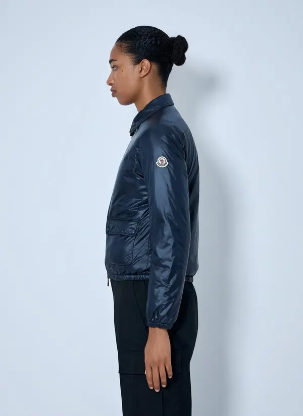 Moncler Lanset Packable Short Down Shirt Jacket