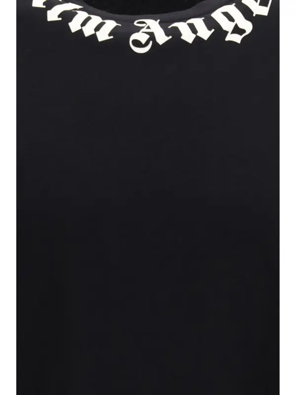Palm Angels Logo Crewneck T-shirt