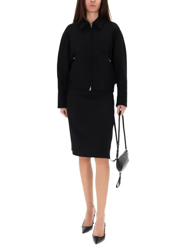 COURREGES Wool Bomber Jacket