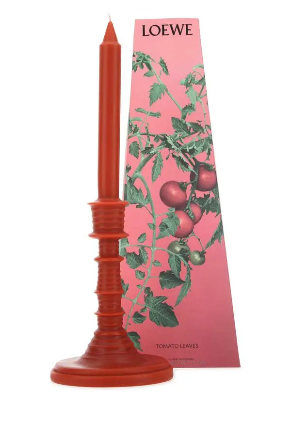 Loewe Tomato Leaves Wax Candleholder