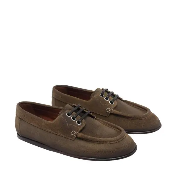 Dolce & Gabbana Derby Lace Up Shoes - Brown