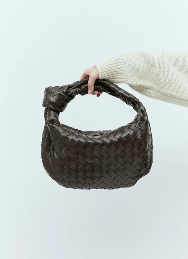 Bottega Veneta Teen Jodie Handbag - Brown