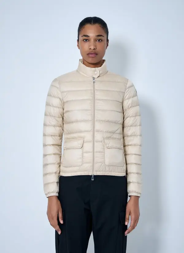 Moncler Lans Down Jacket - Cream